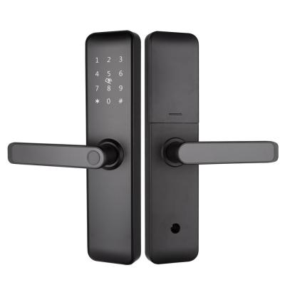 China Remote Control Smart Door Lock WiFi Smartphone APP Funciton & Voice Control for sale