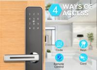 China Touchscreen Digital Combination Lock With Handle For Entry Door Front Door for sale