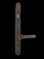 China Double Side Passcode Lock Aluminium Fingerprint For Courtyard OutSide Door for sale
