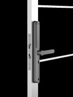 China Bluetooth Passcode WiFi Door Lock Fingerprint Waterproof For Courtyard Outside Door for sale