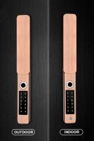 China Courtyard Outside Fingerprint Code WiFi Door Lock Waterproof IP68 Aluminium Alloy for sale