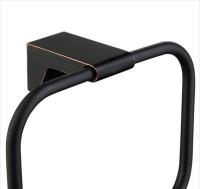 China ORB Hotel Bathroom Supplies Brass Towel Ring Wall Mounted Towel Bra Bathroom Items for sale