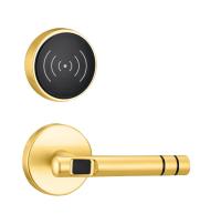 China Zinc Alloy Electronic Door Lock High Security Software RFID Hotel Room Door Lock for sale