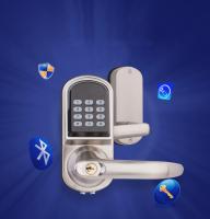 China Advanced Password Bluetooth Electronic Door Lock With Mobile App Remote Control for sale