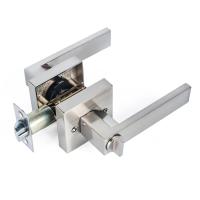 China Chrome Zinc Alloy Residential Lever Set Tubular Door Lock Double Cylinder Knob for sale