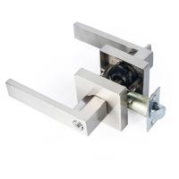China Chrome Zinc Alloy Residential Lever Set Tubular Door Lock Double Cylinder Knob for sale