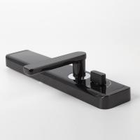 China Black Smart European Standard Mortise Door Lock APP Wifi Function for sale