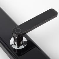 China Black Smart European Standard Mortise Door Lock APP Wifi Function for sale