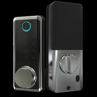 China Key Free Touchscreen RFID Deadbolt Door Lock Latch With Controller Of Gateway for sale