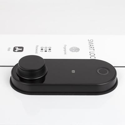 China Entry Door Smart Latch Lock Fringerprint Code Card APP WiFi Door Lock Deadbolt for sale