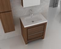 China Elegant Oak MDF Bathroom Furniture With Side Cabinet 800 x 25 x 700mm for sale