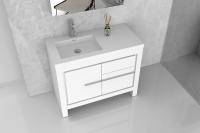 China Combined MDF Bathroom Cabinet Sets with Mirror / bathroom vanity set for sale