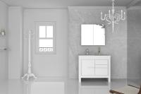 China Combined MDF Bathroom Cabinet Sets with Mirror / bathroom vanity set for sale