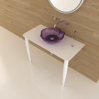 China North America Style small bathroom sink cabinet for home / hotel for sale