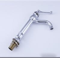 China Sanitary Waterfall Sink Faucets , One Hole Pull Down Kitchen Faucet for sale