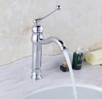 China Sanitary Waterfall Sink Faucets , One Hole Pull Down Kitchen Faucet for sale