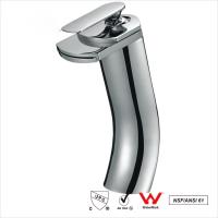 China Lead Free Brass Waterfall Faucet For Vessel Sink / Oil Rubbed Bronze Kitchen Faucet for sale