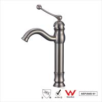 China Oil Rubbed Bronze Water Mixer Tap , Concrete Chrome Basin Faucet for sale