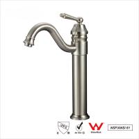 China Oil Rubbed Bronze Water Mixer Tap , Concrete Chrome Basin Faucet for sale