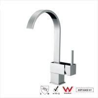 China Kitchen Sink Faucets , Cupc Certification Single Handle Mixer Tap for sale