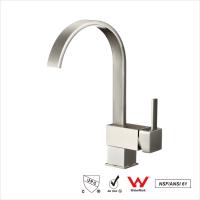 China Kitchen Sink Faucets , Cupc Certification Single Handle Mixer Tap for sale