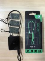 China Key Free Smart Padlock Outdoor With 4Mm Cable And  APP Control Waterproof IP65 for sale