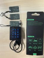 China Key Free Smart Padlock Outdoor With 4Mm Cable And  APP Control Waterproof IP65 for sale