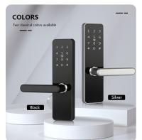 China Smart Door Lock Keyless NFC / IC Card Unlock  Touchscreen Keypad for sale
