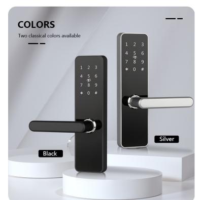 China Smart Door Lock Keyless NFC / IC Card Unlock  Touchscreen Keypad for sale