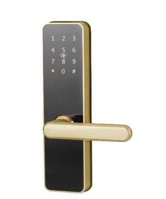 China Smart Door Lock Keyless NFC / IC Card Unlock  Touchscreen Keypad Hotel APP for sale