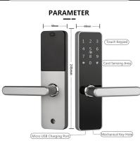 China Smart Wi Fi and Bluetooth Door Lock for Enhanced Home Security for sale