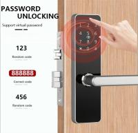 China Aluminum Alloy Painted Finish Bluetooth Door Lock Remote Control With Bluetooth/ Wi Fi Connectivity for sale