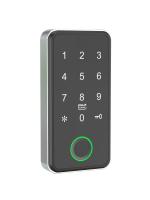 China 4 AA Batteries Bluetooth 5.0 Smart Fingerprint Cabinet Lock 50 Fingerprint Capacity for sale