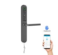 China Fringerprint Smart Keyless Door Lock For Entrance Door / Apartment Door / Courtyard Door / Hotel Door for sale