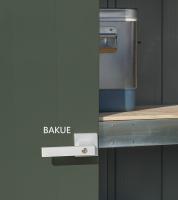 China Premium Durable Aluminum shed door security UV Resistant For Garden Storage for sale