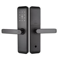 China Painted Bluetooth WiFi RFID Keyless Smart Locks For Apartments Home Entry Door Room Door for sale