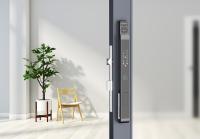 China Alumminum Commercial Smart Lock Facial Recognition Video Cat Eye Palm Vein Unlocking IP65 for sale