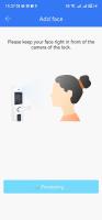China Black Smart Door Knob Palm Vein / Facial Recognition / Video Cat Eye IP65 for sale