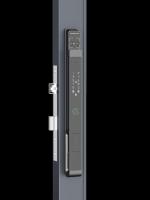 China Black Smart Door Knob Palm Vein / Facial Recognition / Video Cat Eye IP65 for sale