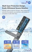 China Password Lock Type Bluetooth Door Lock Featuring Sturdy Aluminum Shell Suitable for Commercial Buildings and Residential for sale