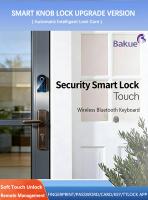 China Smart Digital Door Lock Core RFID Door Lock Supporting Access Management Aluminium Cooper for sale