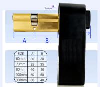 China Smart Digital Door Lock  Automatic Intelligent Lock Core WiFi Bluetooth Aluminium for sale