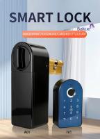 China Black Smart Digital Door Lock Wireless Bluetooth Keyboard Business Residential Doors for sale