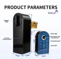 China Black Fringerprint Door Lock Ideal for Widely Usage Like Hotel Delivering Robust Security Features and User Friendly Access Control Systems for sale