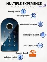 China Black Fringerprint Door Lock Ideal for Widely Usage Like Hotel Delivering Robust Security Features and User Friendly Access Control Systems for sale