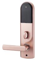 China Chrome Gunmetal RFID Hotel 62.5mm Smart  Door Lock for sale