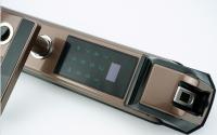 China Painted 70mm Electronic Code Door Lock With Anti - Theft Cylinder for sale