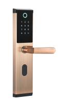 China Office  Stainless Steel 60mm Backset Fingerprint Door Lock for sale