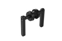 China TT Lock APP Fingerprint Lock Bluetooth Smart Lock Digital Electronic Lock Keyless Door Lock Handle Zinc Black Handle for sale