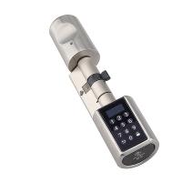 China Password RFID Card Bluetooth Tuya Smart Lock Cylinder for sale